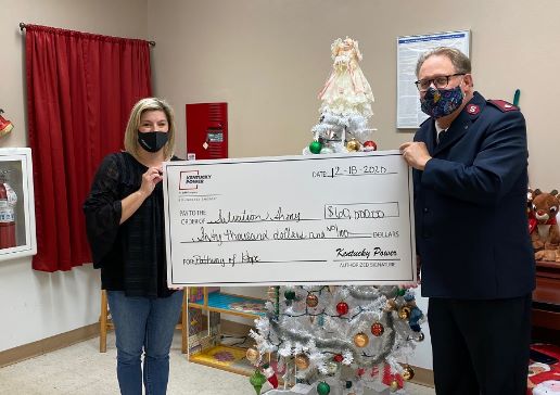 Kentucky Power and AEP Foundation provide grant to The Salvation Army