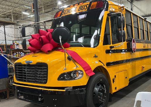 Making History: First Electric School Buses Roll Out in South Bend