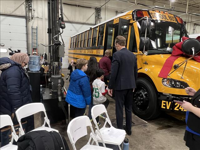 Making History: First Electric School Buses Roll Out in South Bend